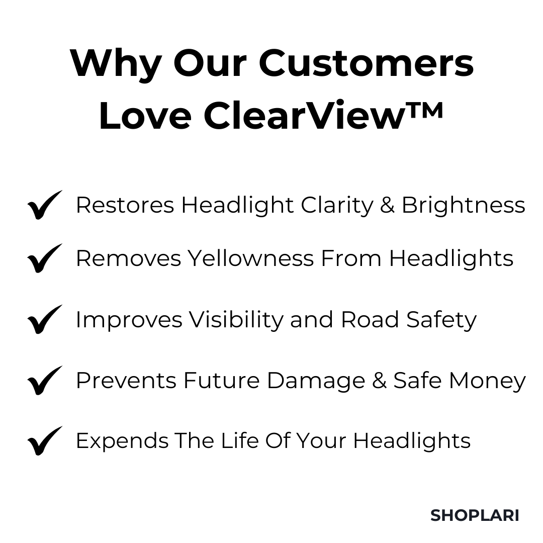Last Day 1+1 FREE🔥 | ClearView™ Headlight Repair Fluid – Shoplari