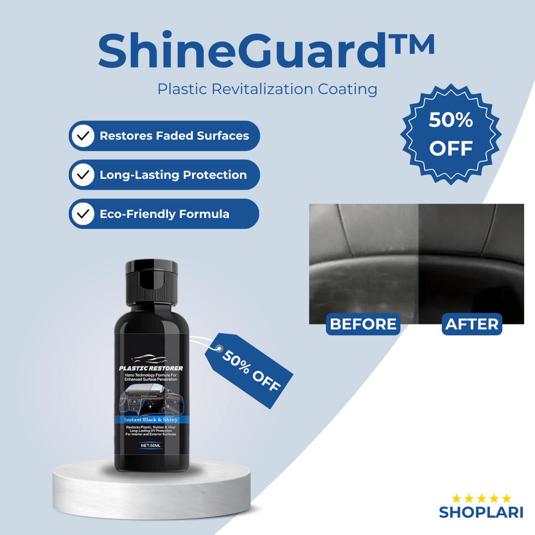 50% OFF🔥 I ShineGuard™ Plastic Revitalization Coating – Shoplari